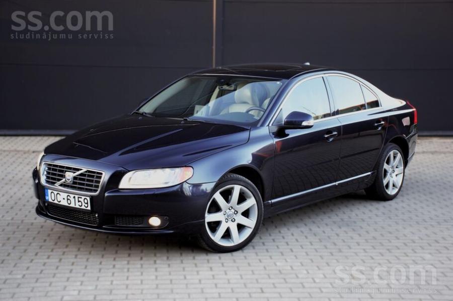 Zils Volvo S80 2007 Rīga, ar dzinēja tilpumu 2.40 L un nobraukumu 301 tūkst. km par 4690 €, foto 1 vietnē AUTOMOTO.COM.LV