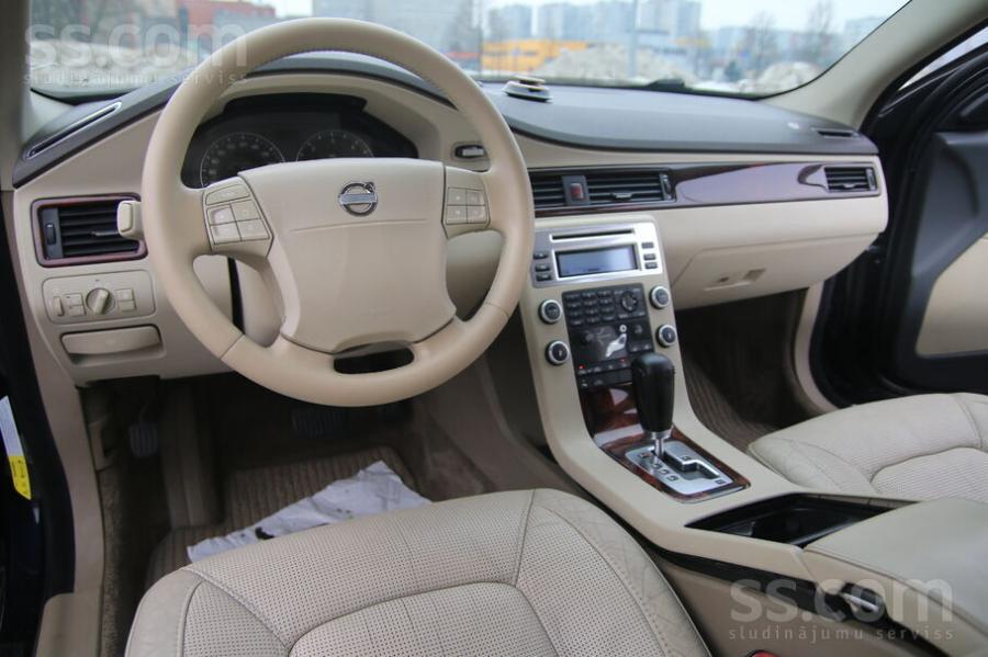 Blue Volvo S80 2007 in Riga, with an engine capacity of 2.40 L and mileage of 0 thousand km for 3190 €, photo 11 on AUTOMOTO.COM.LV