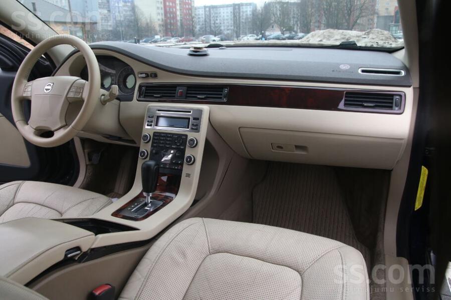 Blue Volvo S80 2007 in Riga, with an engine capacity of 2.40 L and mileage of 0 thousand km for 3190 €, photo 14 on AUTOMOTO.COM.LV