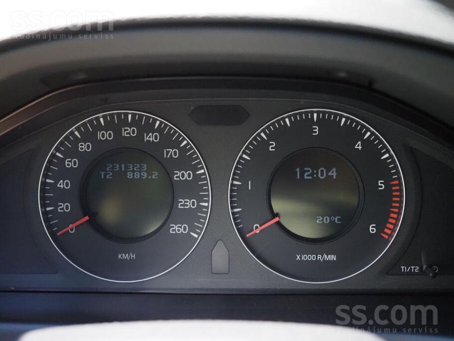 Blue Volvo S80 2007 in Riga, with an engine capacity of 2.40 L and mileage of 231 thousand km for 5200 €, photo 12 on AUTOMOTO.COM.LV