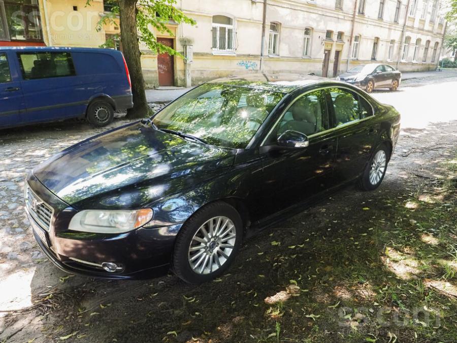 Blue Volvo S80 2007 in Riga, with an engine capacity of 2.40 L and mileage of 231 thousand km for 4400 €, photo 6 on AUTOMOTO.COM.LV