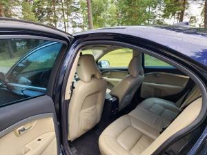 Blue Volvo S80 2008 in Vilnius, with an engine capacity of 2.40 L and mileage of 440 thousand km for 2700 €, photo 10 on AUTOMOTO.COM.LV