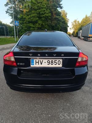 Blue Volvo S80 2008 in Riga, with an engine capacity of 2.00 L and mileage of 262 thousand km for 3300 €, photo 4 on AUTOMOTO.COM.LV