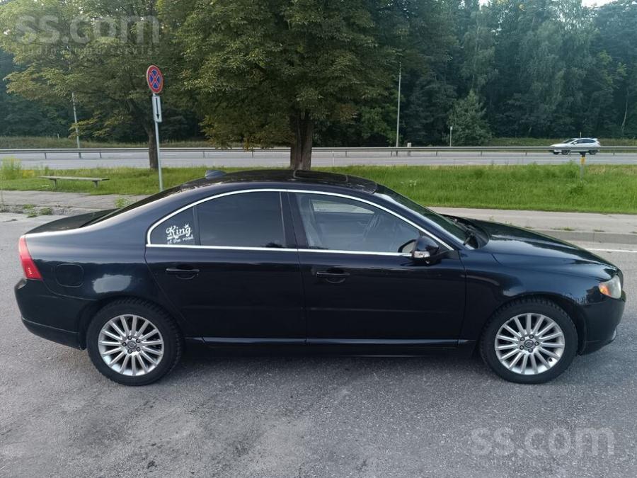 Blue Volvo S80 2008 in Riga, with an engine capacity of 2.00 L and mileage of 262 thousand km for 3300 €, photo 6 on AUTOMOTO.COM.LV