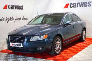 Zils Volvo S80 2009 Rīga, ar dzinēja tilpumu 4.40 L un nobraukumu 99 tūkst. km par 25000 €, foto  vietnē AUTOMOTO.COM.LV