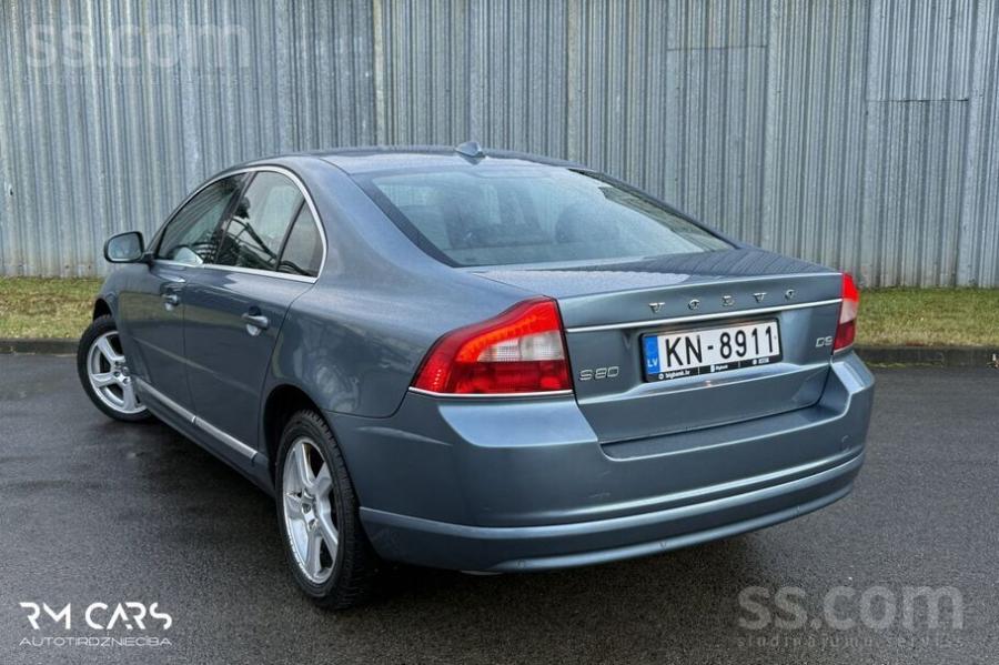 Blue Volvo S80 2011 in Jelgava, with an engine capacity of 2.00 L and mileage of 0 thousand km for 6250 €, photo 3 on AUTOMOTO.COM.LV