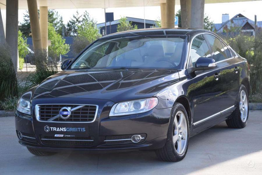 Blue Volvo S80 2011 in Vilnius, with an engine capacity of 1.98 L and mileage of 321 thousand km for 5500 €, photo 6 on AUTOMOTO.COM.LV