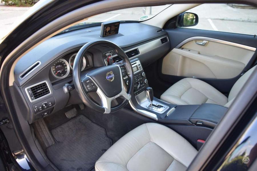 Blue Volvo S80 2011 in Vilnius, with an engine capacity of 1.98 L and mileage of 321 thousand km for 5500 €, photo 14 on AUTOMOTO.COM.LV