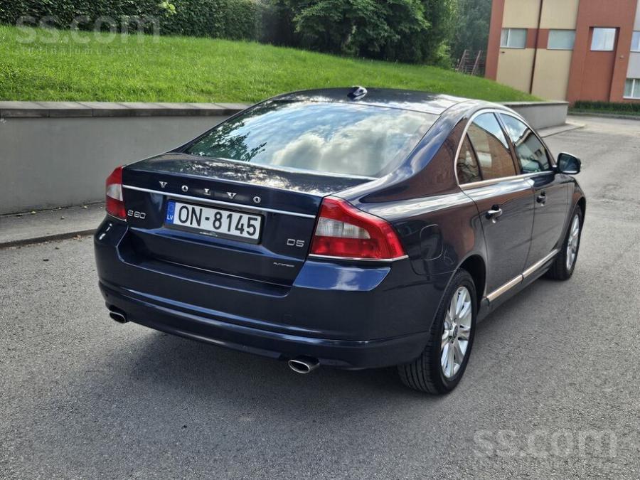 Zils Volvo S80 2011 Jēkabpils, ar dzinēja tilpumu 2.40 L un nobraukumu 323 tūkst. km par 4990 €, foto 6 vietnē AUTOMOTO.COM.LV