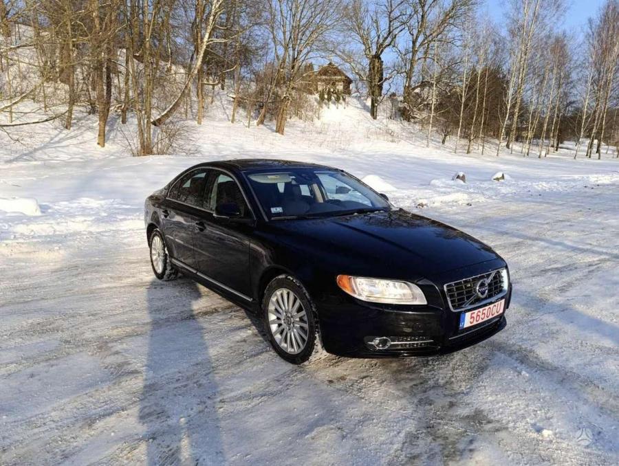Blue Volvo S80 2012 in Vilnius, with an engine capacity of 3.19 L and mileage of 201 thousand km for 6300 €, photo 2 on AUTOMOTO.COM.LV