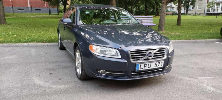 Blue Volvo S80 2013 in Vilnius, with an engine capacity of 1.98 L and mileage of 167 thousand km for 7250 €, photo 5 on AUTOMOTO.COM.LV