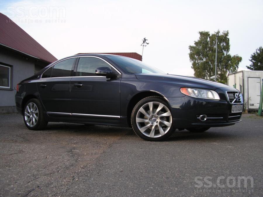 Blue Volvo S80 2013 in Riga, with an engine capacity of 2.00 L and mileage of 0 thousand km for 8950 €, photo 1 on AUTOMOTO.COM.LV