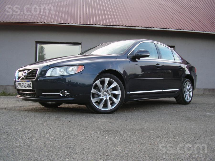 Blue Volvo S80 2013 in Riga, with an engine capacity of 2.00 L and mileage of 0 thousand km for 8950 €, photo 3 on AUTOMOTO.COM.LV