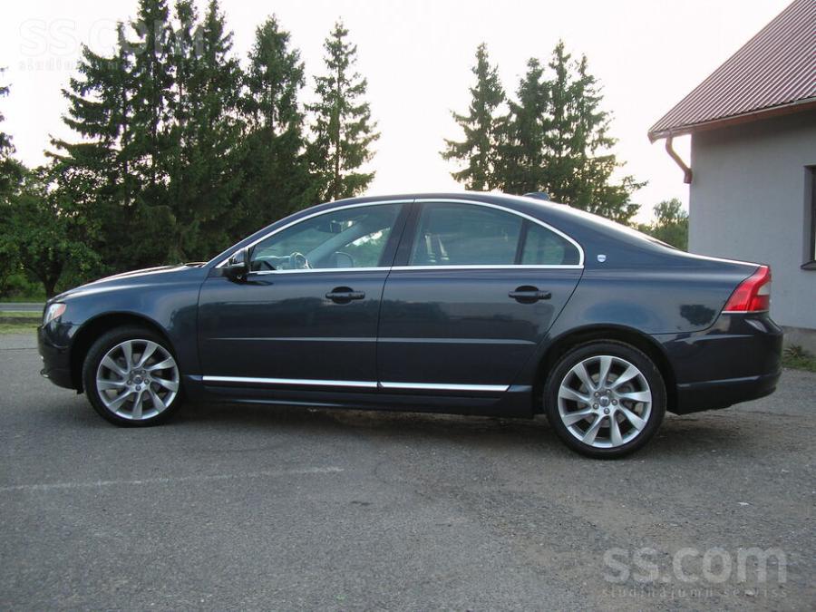 Blue Volvo S80 2013 in Riga, with an engine capacity of 2.00 L and mileage of 0 thousand km for 8950 €, photo 5 on AUTOMOTO.COM.LV
