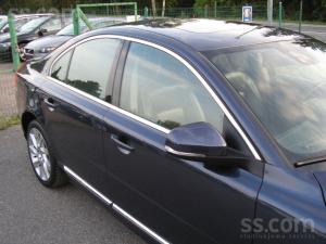 Blue Volvo S80 2013 in Riga, with an engine capacity of 2.00 L and mileage of 0 thousand km for 8950 €, photo 12 on AUTOMOTO.COM.LV