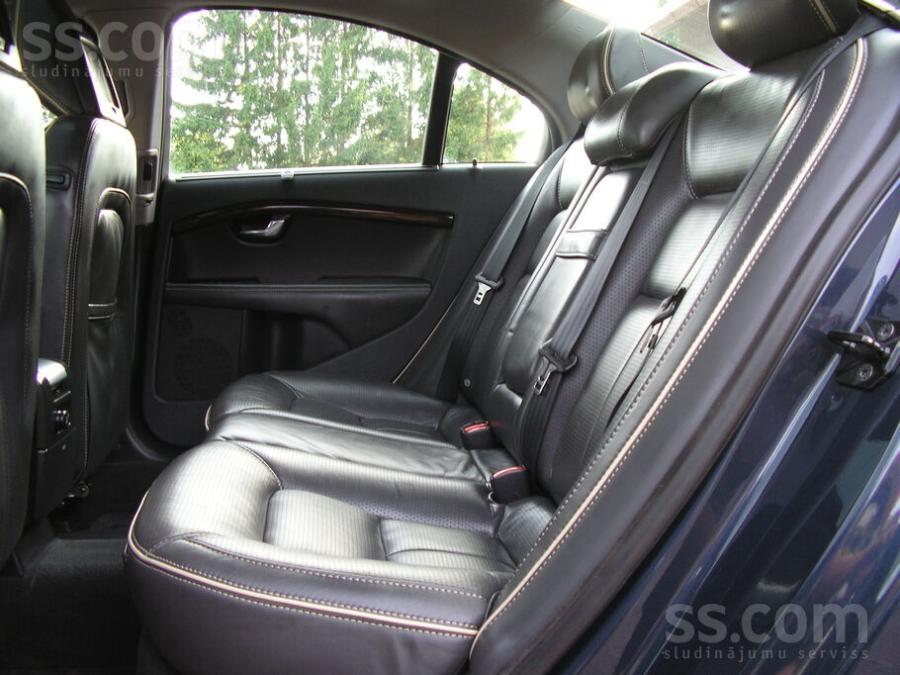 Blue Volvo S80 2013 in Riga, with an engine capacity of 2.00 L and mileage of 0 thousand km for 8950 €, photo 23 on AUTOMOTO.COM.LV