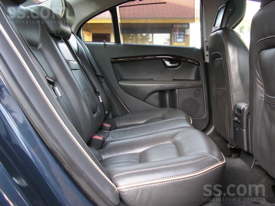Blue Volvo S80 2013 in Riga, with an engine capacity of 2.00 L and mileage of 0 thousand km for 8950 €, photo 29 on AUTOMOTO.COM.LV