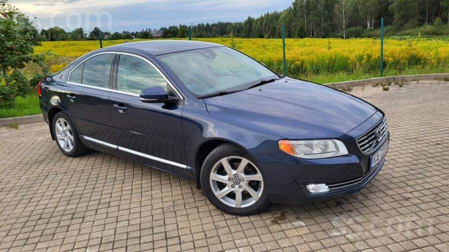 Blue Volvo S80 2014 in Bauska, with an engine capacity of 2.00 L and mileage of 270 thousand km for 8250 €, photo 3 on AUTOMOTO.COM.LV