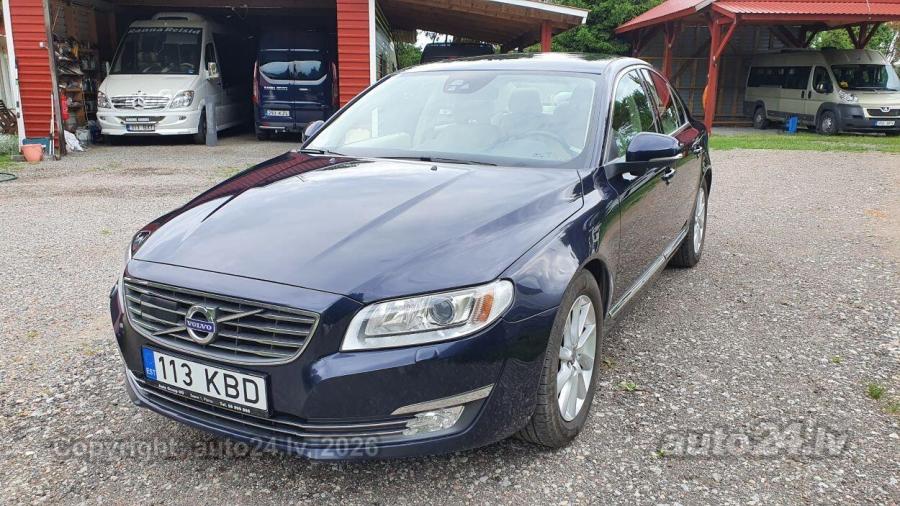 Blue Volvo S80 2015 in Tallinn, with an engine capacity of 2.00 L and mileage of 268 thousand km for 10900 €, photo 1 on AUTOMOTO.COM.LV