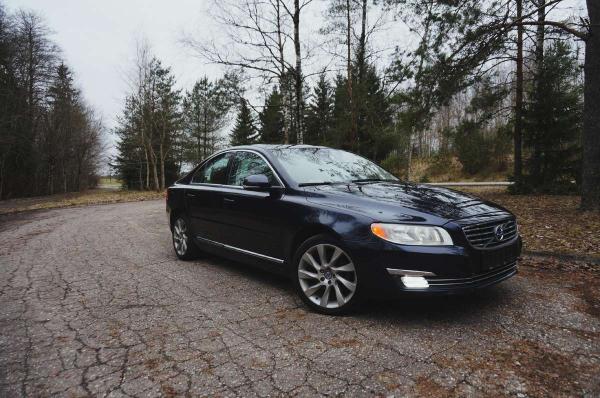 Blue Volvo S80 2016 in Telschi, with an engine capacity of 1.97 L and mileage of 99 thousand km for 10998 €, photo 4 on AUTOMOTO.COM.LV