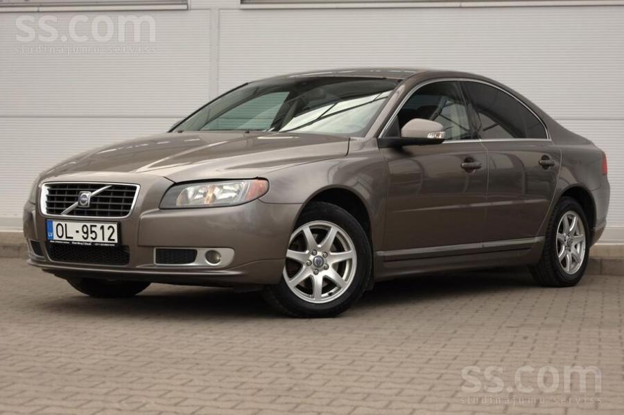 Brown Volvo S80 2006 in Riga, with an engine capacity of 2.40 L and mileage of 0 thousand km for 2995 €, photo 1 on AUTOMOTO.COM.LV