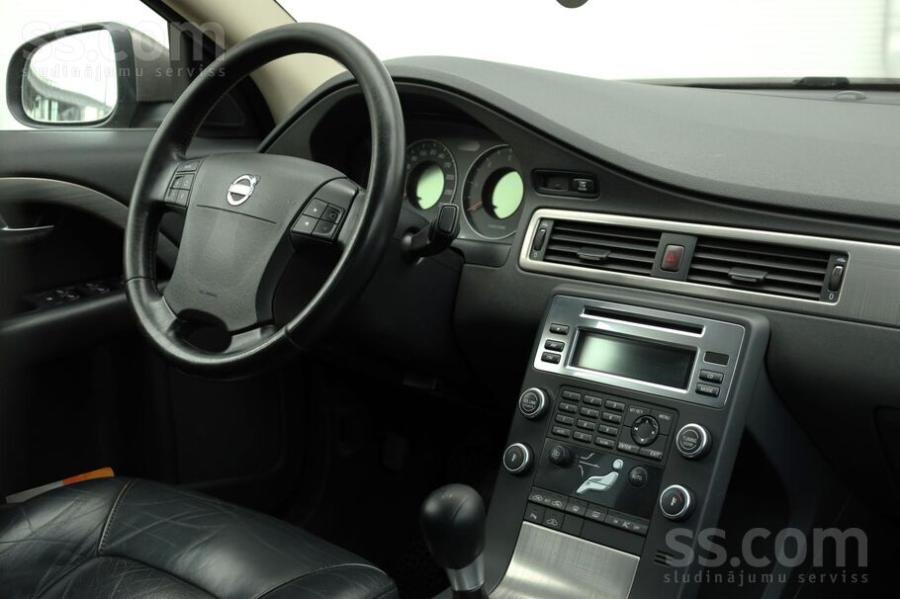 Brown Volvo S80 2006 in Riga, with an engine capacity of 2.40 L and mileage of 0 thousand km for 2995 €, photo 12 on AUTOMOTO.COM.LV