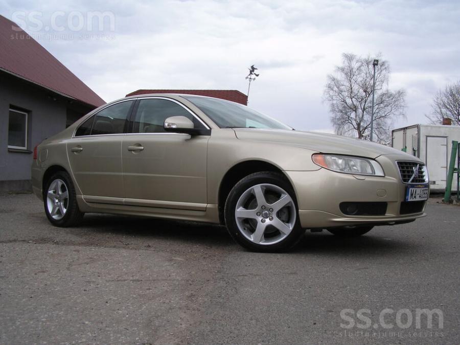 Brown Volvo S80 2006 in Riga, with an engine capacity of 2.40 L and mileage of 0 thousand km for 4250 €, photo 1 on AUTOMOTO.COM.LV