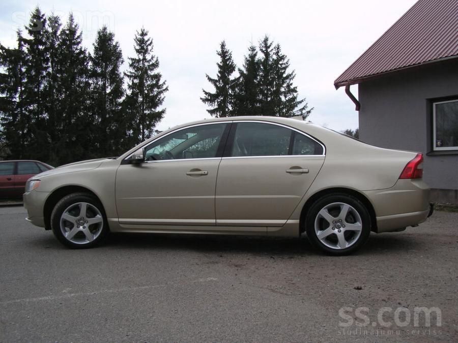 Brown Volvo S80 2006 in Riga, with an engine capacity of 2.40 L and mileage of 0 thousand km for 4250 €, photo 5 on AUTOMOTO.COM.LV
