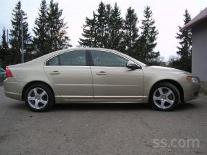 Brown Volvo S80 2006 in Riga, with an engine capacity of 2.40 L and mileage of 0 thousand km for 4250 €, photo 8 on AUTOMOTO.COM.LV