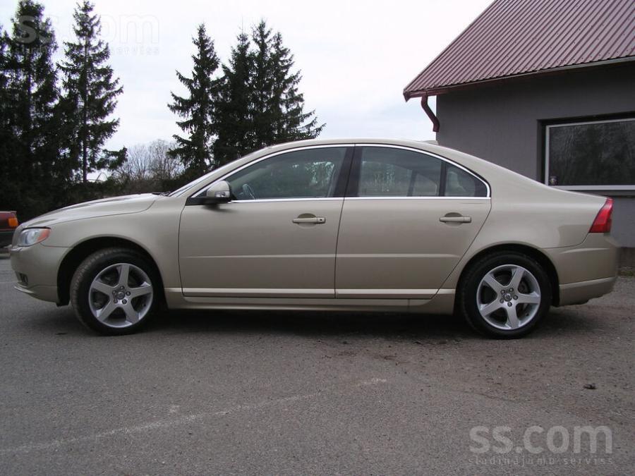 Brown Volvo S80 2006 in Riga, with an engine capacity of 2.40 L and mileage of 0 thousand km for 4250 €, photo 9 on AUTOMOTO.COM.LV