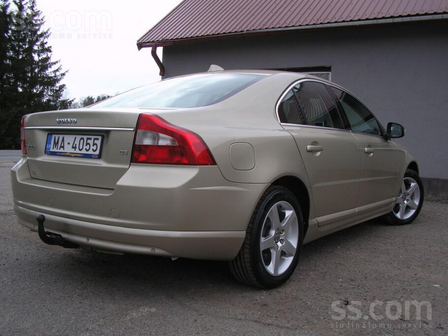 Brown Volvo S80 2006 in Riga, with an engine capacity of 2.40 L and mileage of 0 thousand km for 4250 €, photo 11 on AUTOMOTO.COM.LV