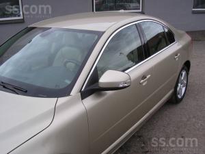 Brown Volvo S80 2006 in Riga, with an engine capacity of 2.40 L and mileage of 0 thousand km for 4250 €, photo 14 on AUTOMOTO.COM.LV