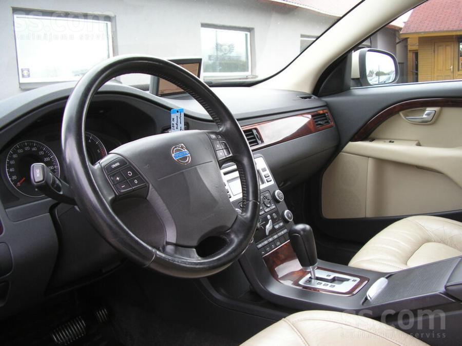 Brown Volvo S80 2006 in Riga, with an engine capacity of 2.40 L and mileage of 0 thousand km for 4250 €, photo 18 on AUTOMOTO.COM.LV