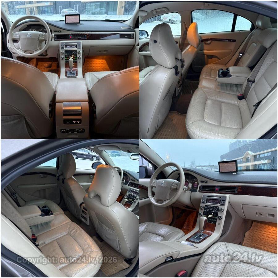 Brūns Volvo S80 2007 Tallina, ar dzinēja tilpumu 2.40 L un nobraukumu 379 tūkst. km par 3650 €, foto 11 vietnē AUTOMOTO.COM.LV