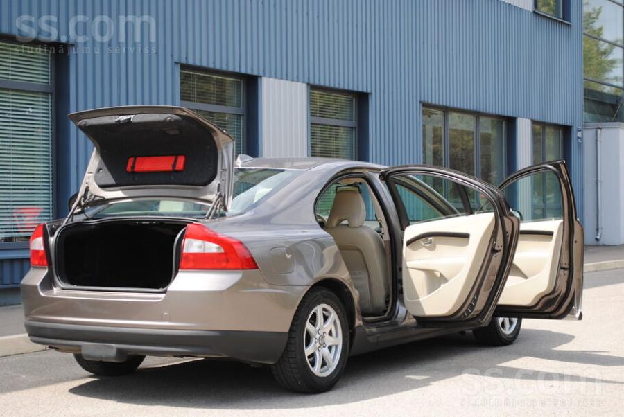 Brūns Volvo S80 2007 Rīga, ar dzinēja tilpumu 2.40 L un nobraukumu 275 tūkst. km par 3390 €, foto 7 vietnē AUTOMOTO.COM.LV