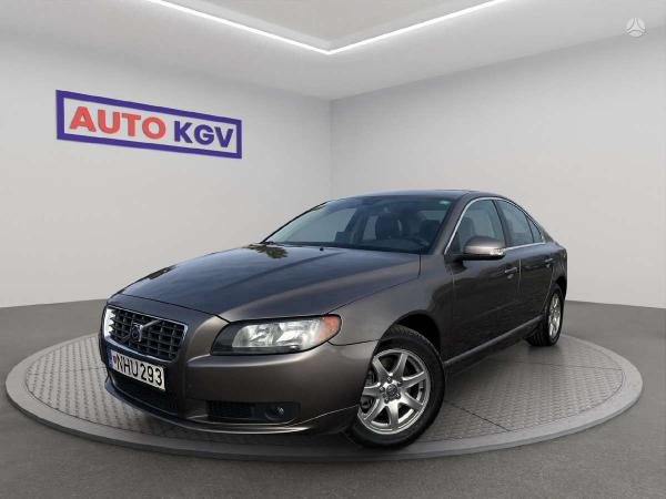 Brown Volvo S80 2009 in Vilnius, with an engine capacity of 2.40 L and mileage of 197 thousand km for 6499 €, photo 1 on AUTOMOTO.COM.LV