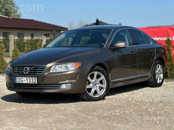 Brown Volvo S80 2014 in Jelgava, with an engine capacity of 2.00 L and mileage of 0 thousand km for 8990 €, photo 1 on AUTOMOTO.COM.LV