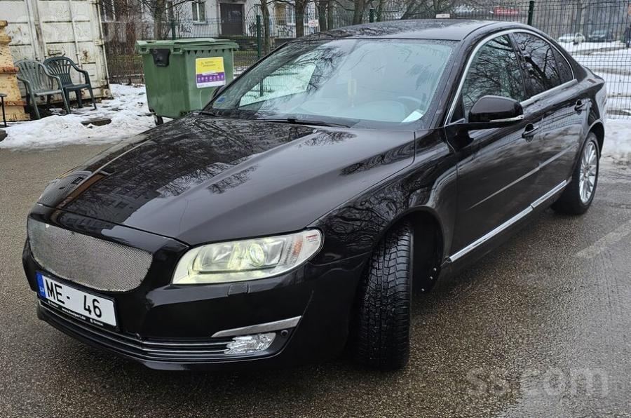 Brown Volvo S80 2014 in Riga, with an engine capacity of 2.00 L and mileage of 267 thousand km for 9300 €, photo 30 on AUTOMOTO.COM.LV