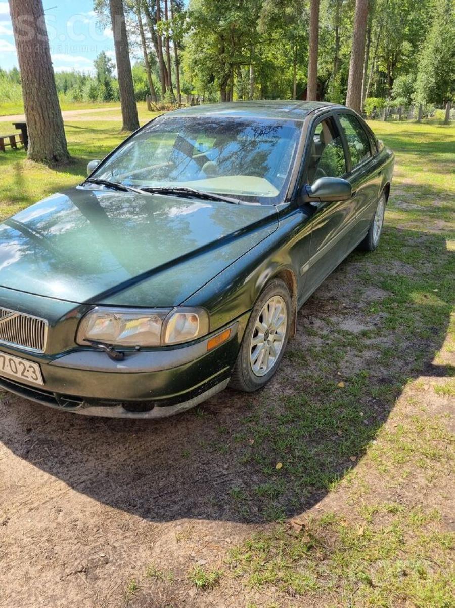 Зеленый Вольво С80 1999 в Балви, объемом двигателя 2.50 л и пробегом 256 тыс. км за 1400 €, фото 10 на AUTOMOTO.COM.LV