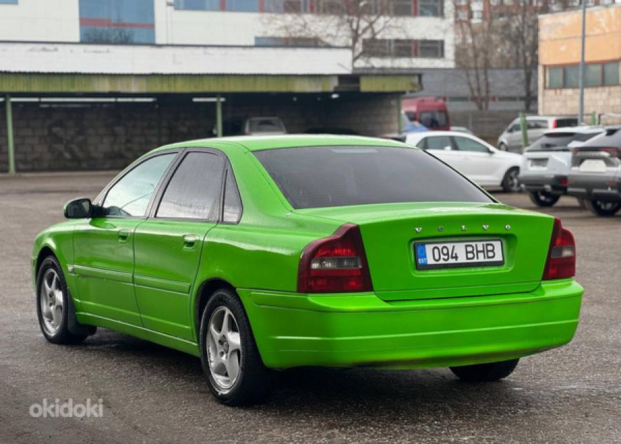 Green Volvo S80 2000 in Narva, with an engine capacity of 2.50 L and mileage of 385 thousand km for 890 €, photo 6 on AUTOMOTO.COM.LV