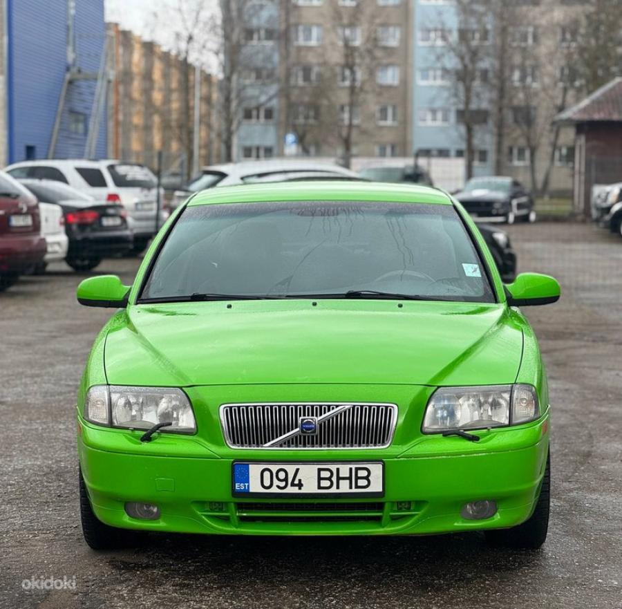 Green Volvo S80 2000 in Narva, with an engine capacity of 2.50 L and mileage of 385 thousand km for 890 €, photo 9 on AUTOMOTO.COM.LV