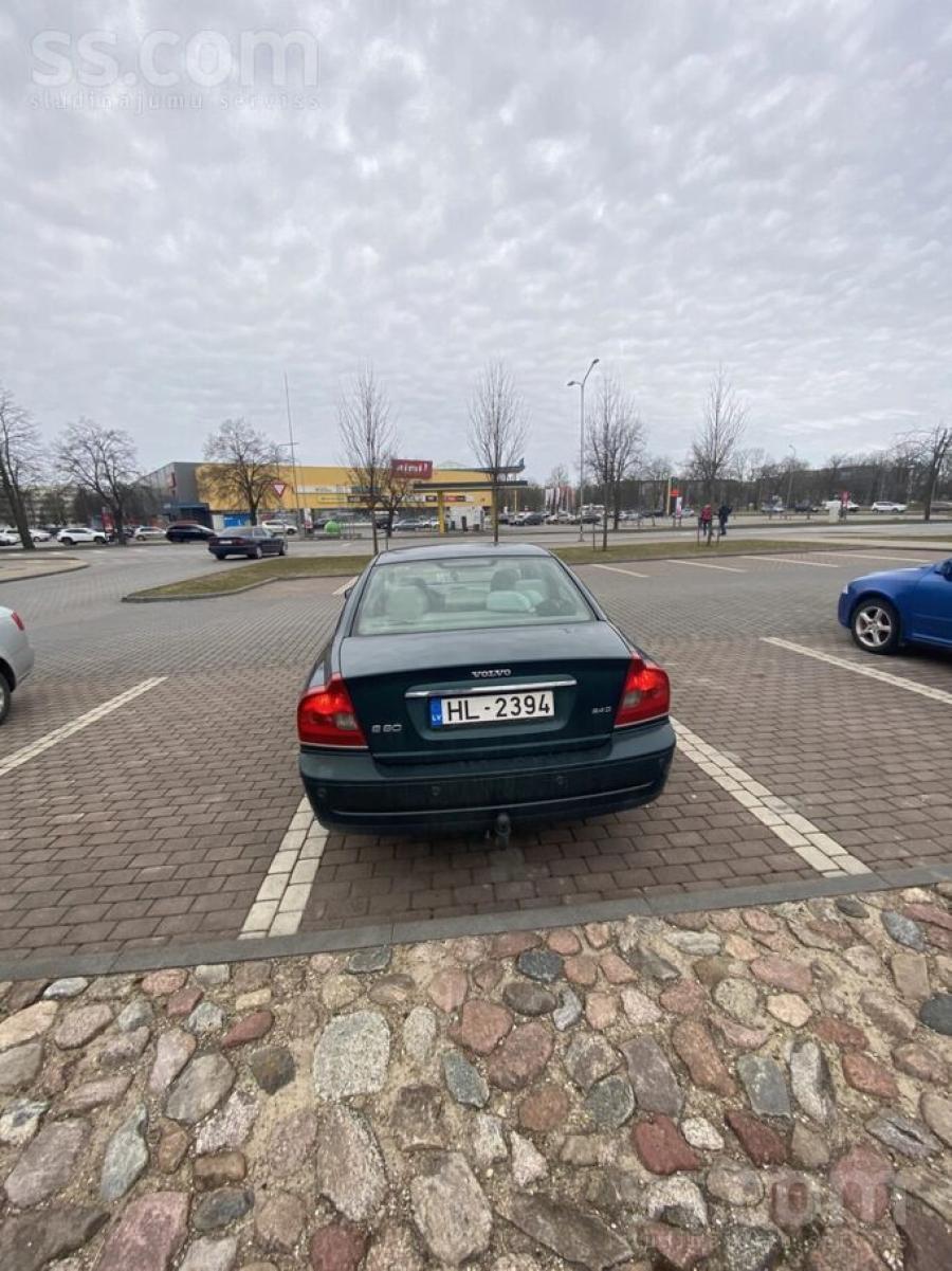 Зеленый Вольво С80 2003 в Вентспилс, объемом двигателя 2.40 л и пробегом 261 тыс. км за 1400 €, фото 5 на AUTOMOTO.COM.LV