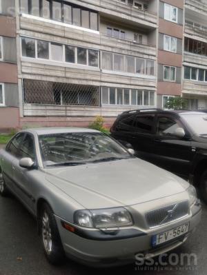 Grey Volvo S80 1999 in Riga, with an engine capacity of 2.50 L and mileage of 525 thousand km for 1200 €, photo  on AUTOMOTO.COM.LV