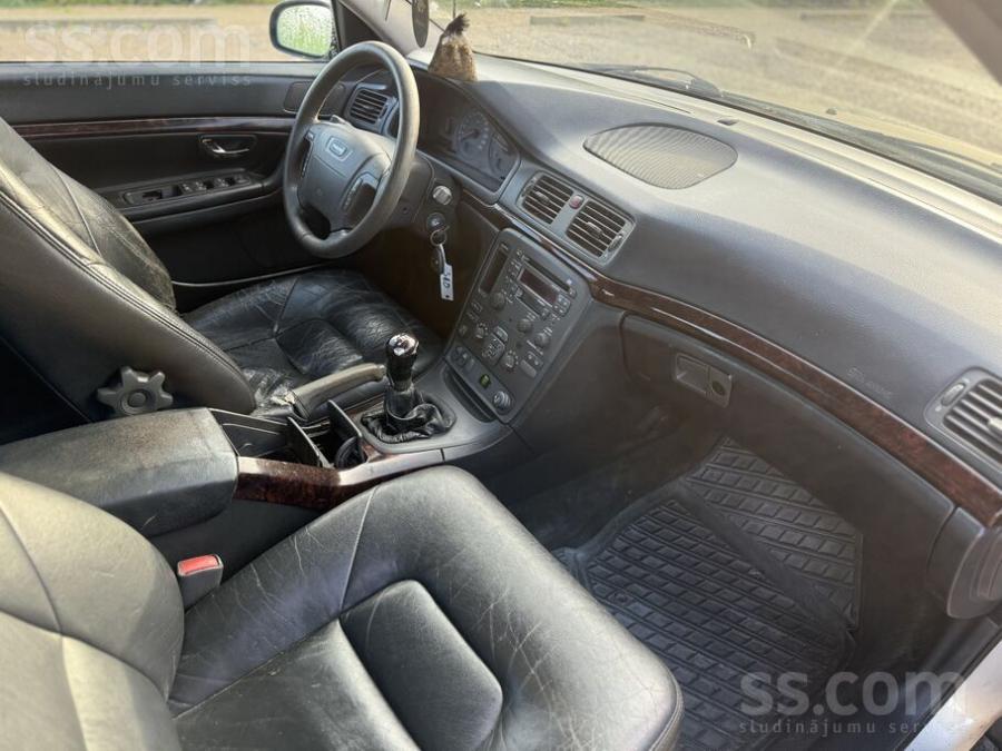 Серый Вольво С80 2001 в Кулдига, объемом двигателя 2.50 л и пробегом 442 тыс. км за 950 €, фото 9 на AUTOMOTO.COM.LV