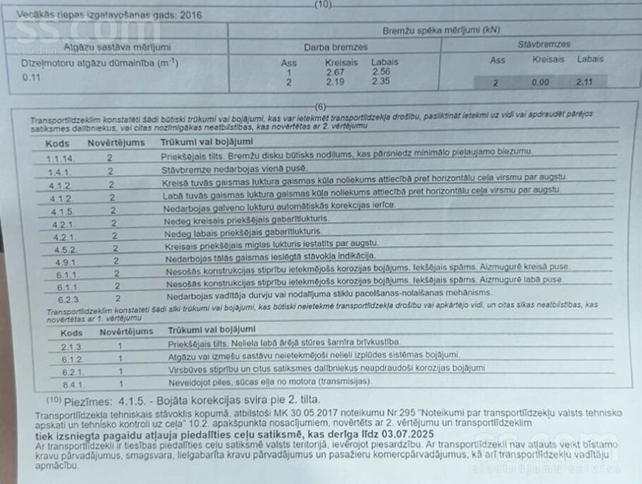 Grey Volvo S80 2002 in Saldus, with an engine capacity of 2.40 L and mileage of 370 thousand km for 600 €, photo 10 on AUTOMOTO.COM.LV