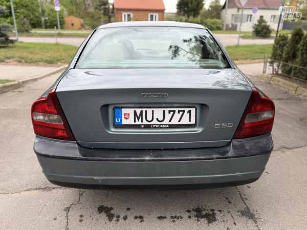 Pelēks Volvo S80 2002 Kauņa, ar dzinēja tilpumu 2.40 L un nobraukumu 378 tūkst. km par 1450 €, foto 8 vietnē AUTOMOTO.COM.LV