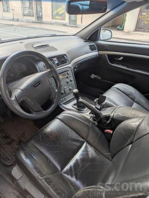 Grey Volvo S80 2002 in Riga, with an engine capacity of 1.90 L and mileage of 312 thousand km for 600 €, photo 9 on AUTOMOTO.COM.LV
