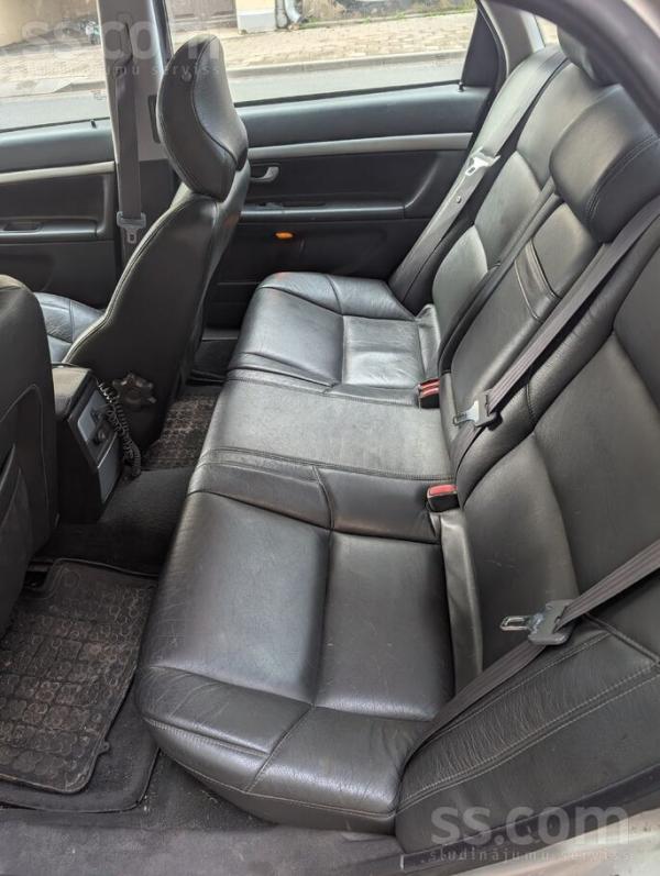 Grey Volvo S80 2002 in Riga, with an engine capacity of 1.90 L and mileage of 312 thousand km for 600 €, photo 9 on AUTOMOTO.COM.LV