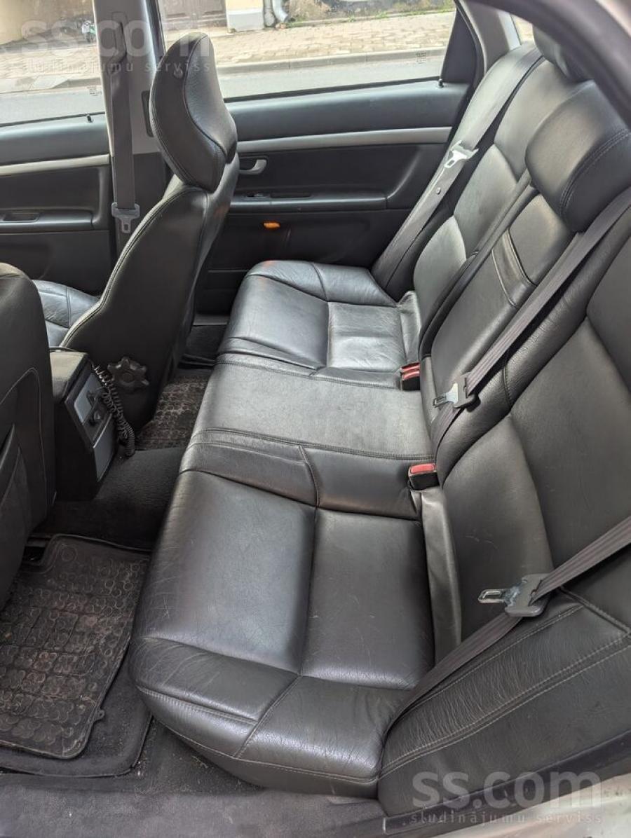 Grey Volvo S80 2002 in Riga, with an engine capacity of 1.90 L and mileage of 312 thousand km for 600 €, photo 10 on AUTOMOTO.COM.LV