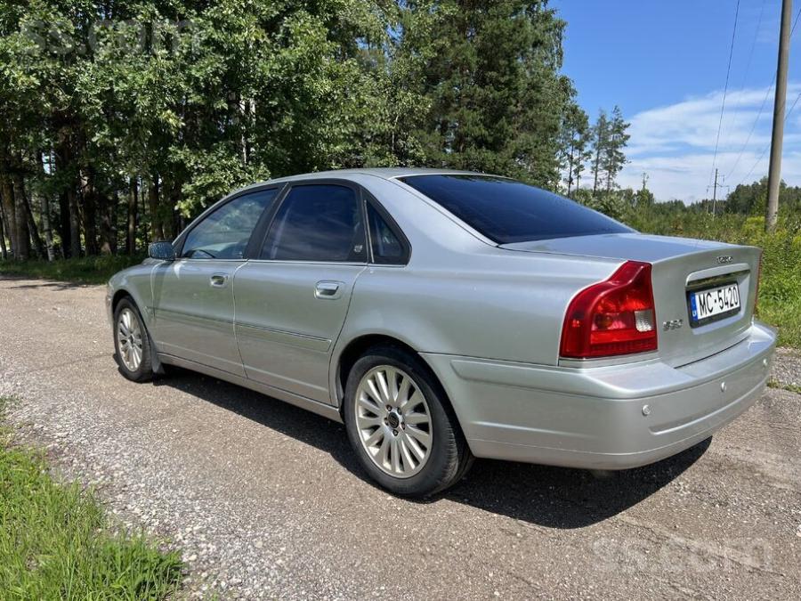 Pelēks Volvo S80 2003 Rīga, ar dzinēja tilpumu 2.40 L un nobraukumu 364 tūkst. km par 2075 €, foto 7 vietnē AUTOMOTO.COM.LV